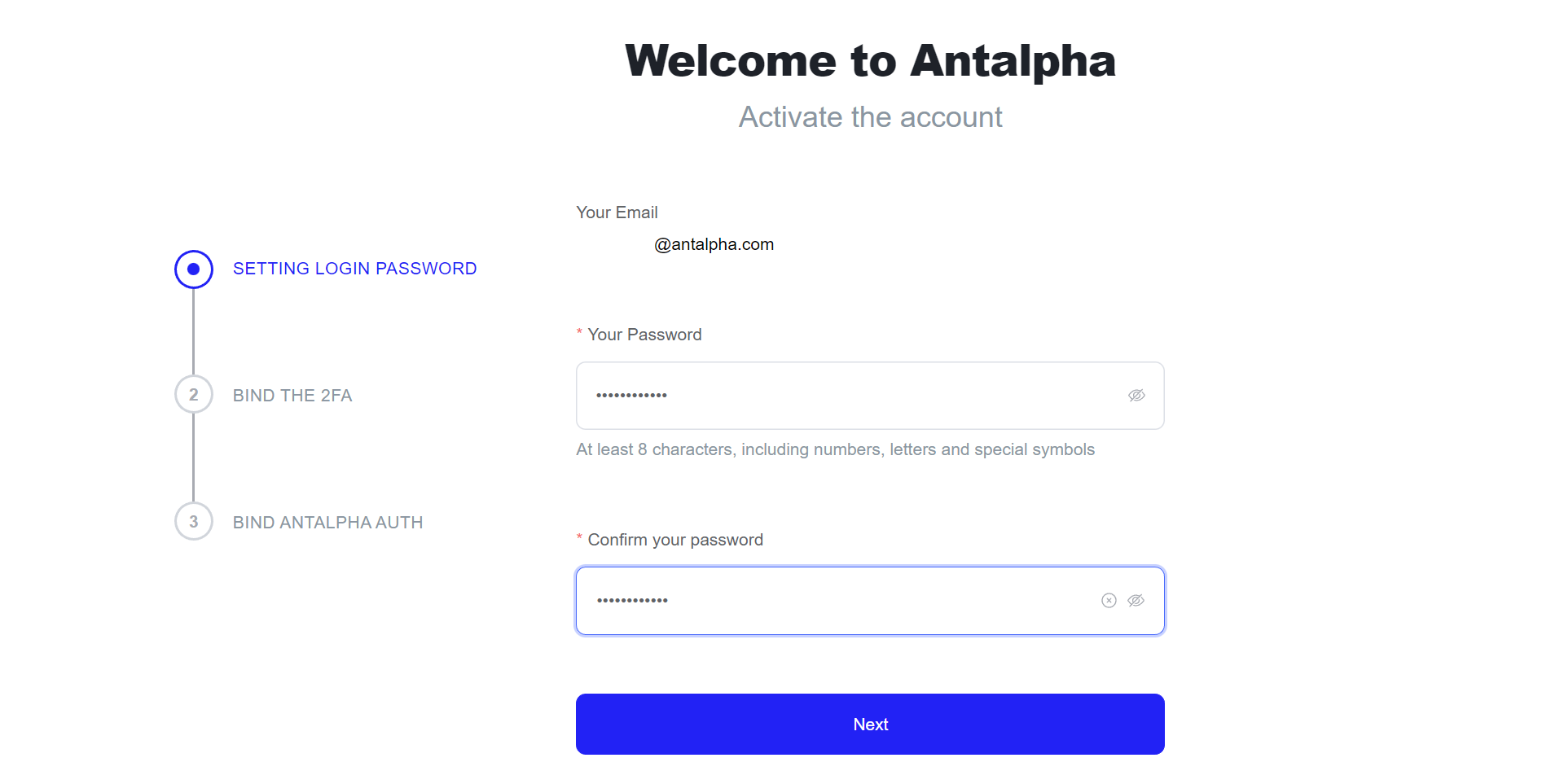 How to register Antalpha Wallet account? – Antalpha Wallet