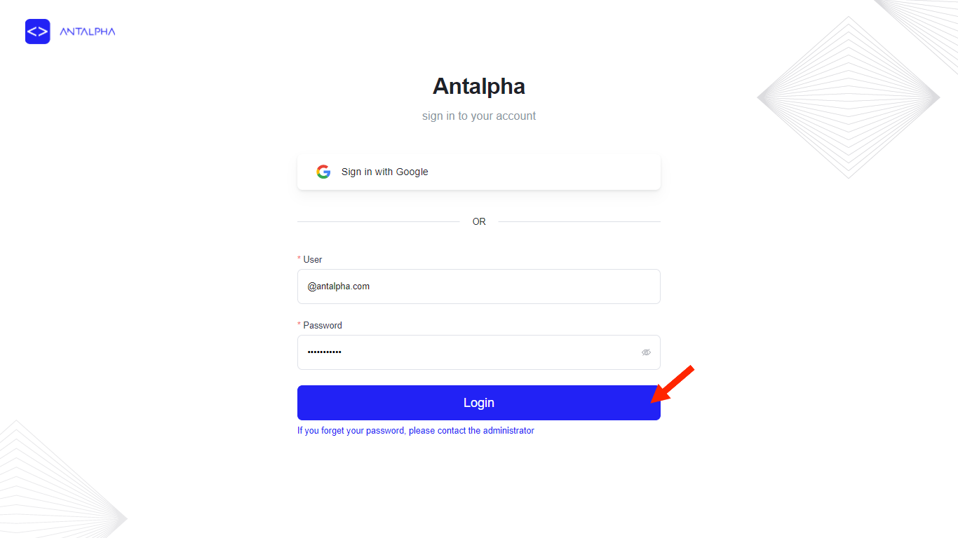 How to log in/log out Antalpha Wallet merchant platform? – Antalpha Wallet
